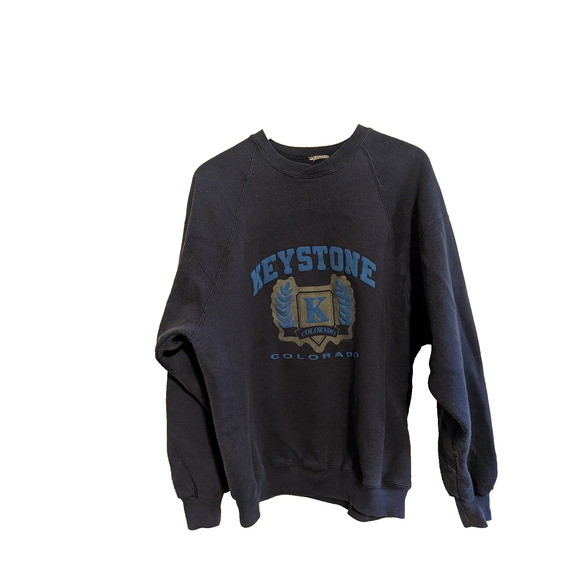 Unbranded | Sweaters | Keystone Colorado Crewneck Sweater Blue Vintage ...